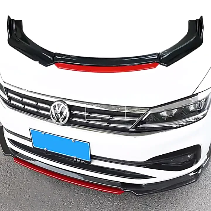 Car Parts 4pcs Front Bumper Lip Splitter Body Kit Fit For Honda Audi ...