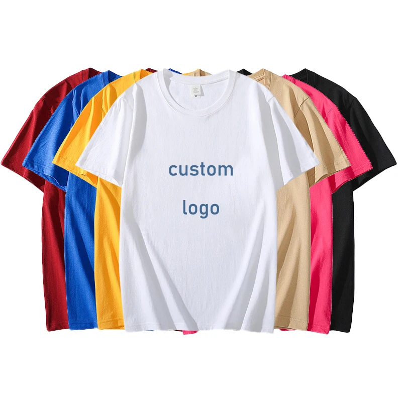 Shop High Quality Cotton T-Shirts with Custom Logos