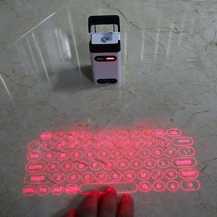Mini Portable Laser Keyboard Projector Virtual Touch Projection ...