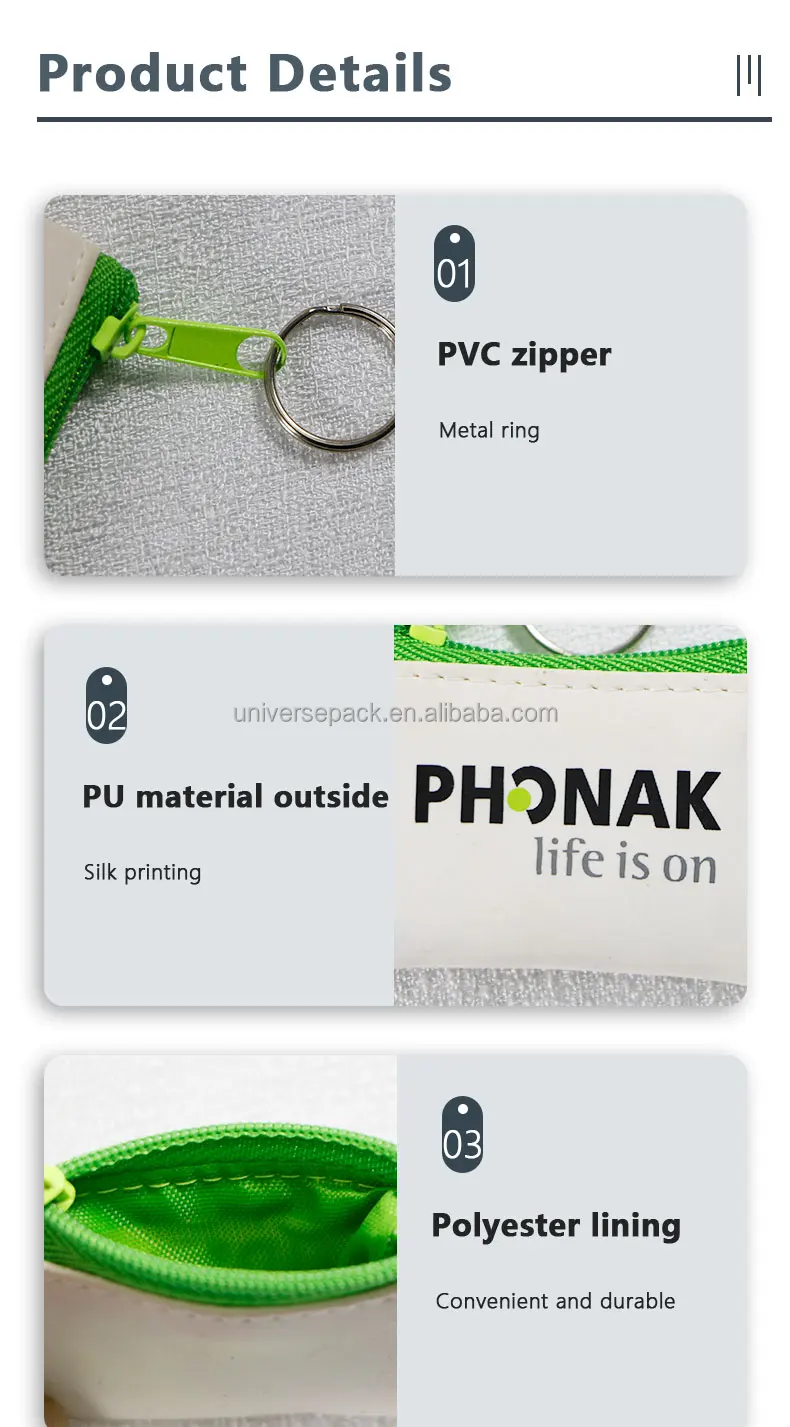 Custom Mini Pu Pouch Good For Packing Rings Earphones Keys Wholesale ...