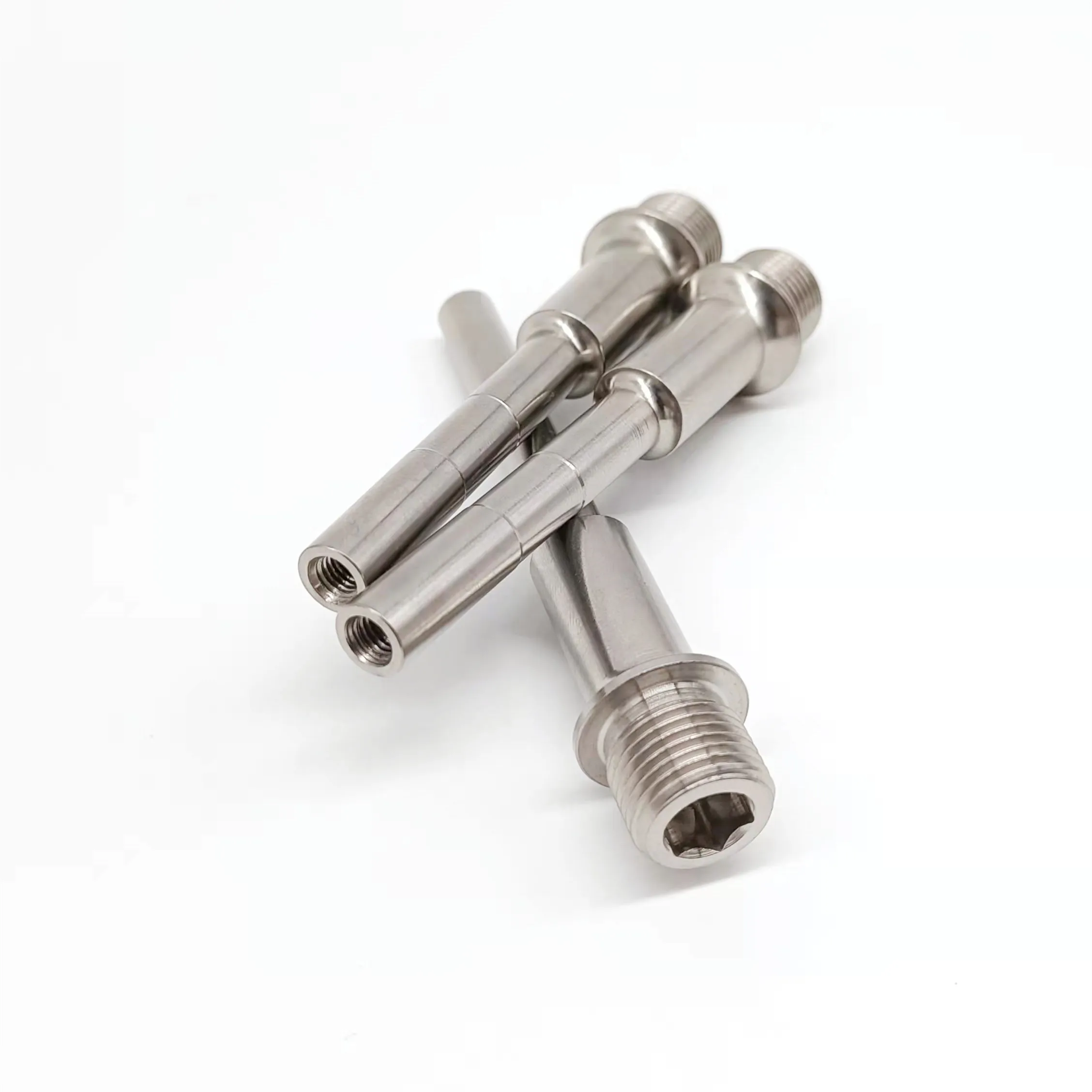 Custom Titanium Axle Cnc Titanium Pedal Axles Spindle For Mtb/road/bmx ...