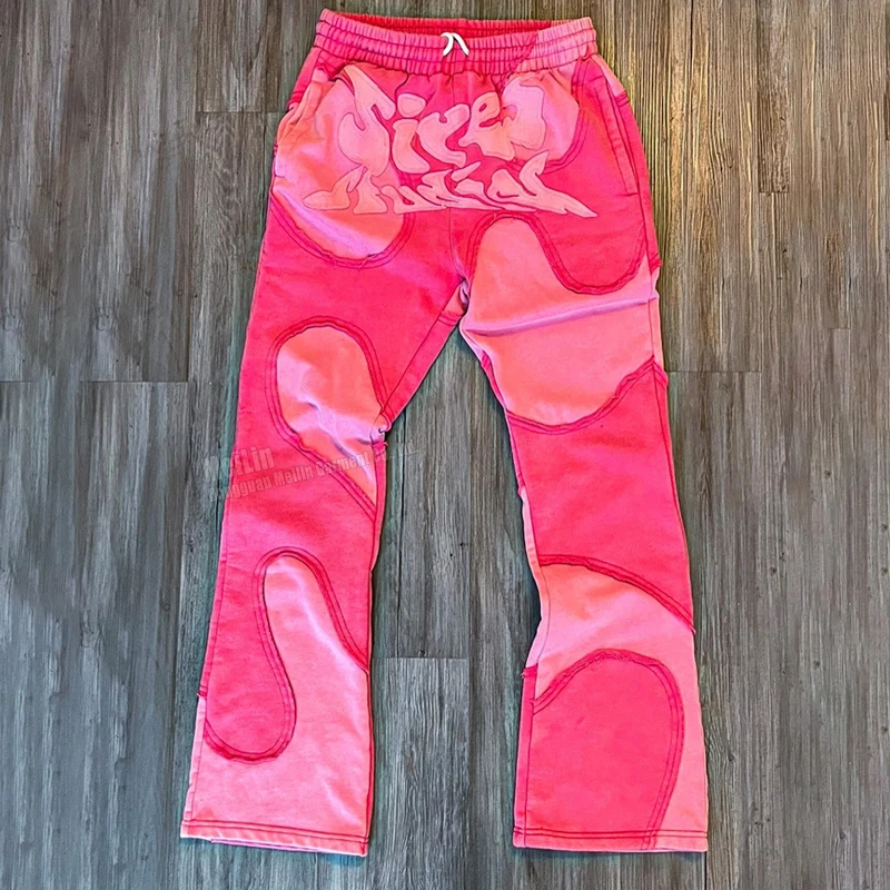 Wholesale Custom Acid Washed Vintage Sunfade Flair Sweatpants ...