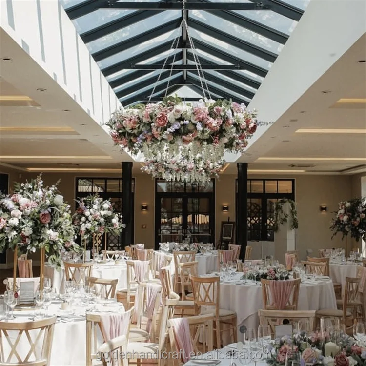 Silk Flower Ball Centerpieces For Wedding & Home Decor - Oem Available