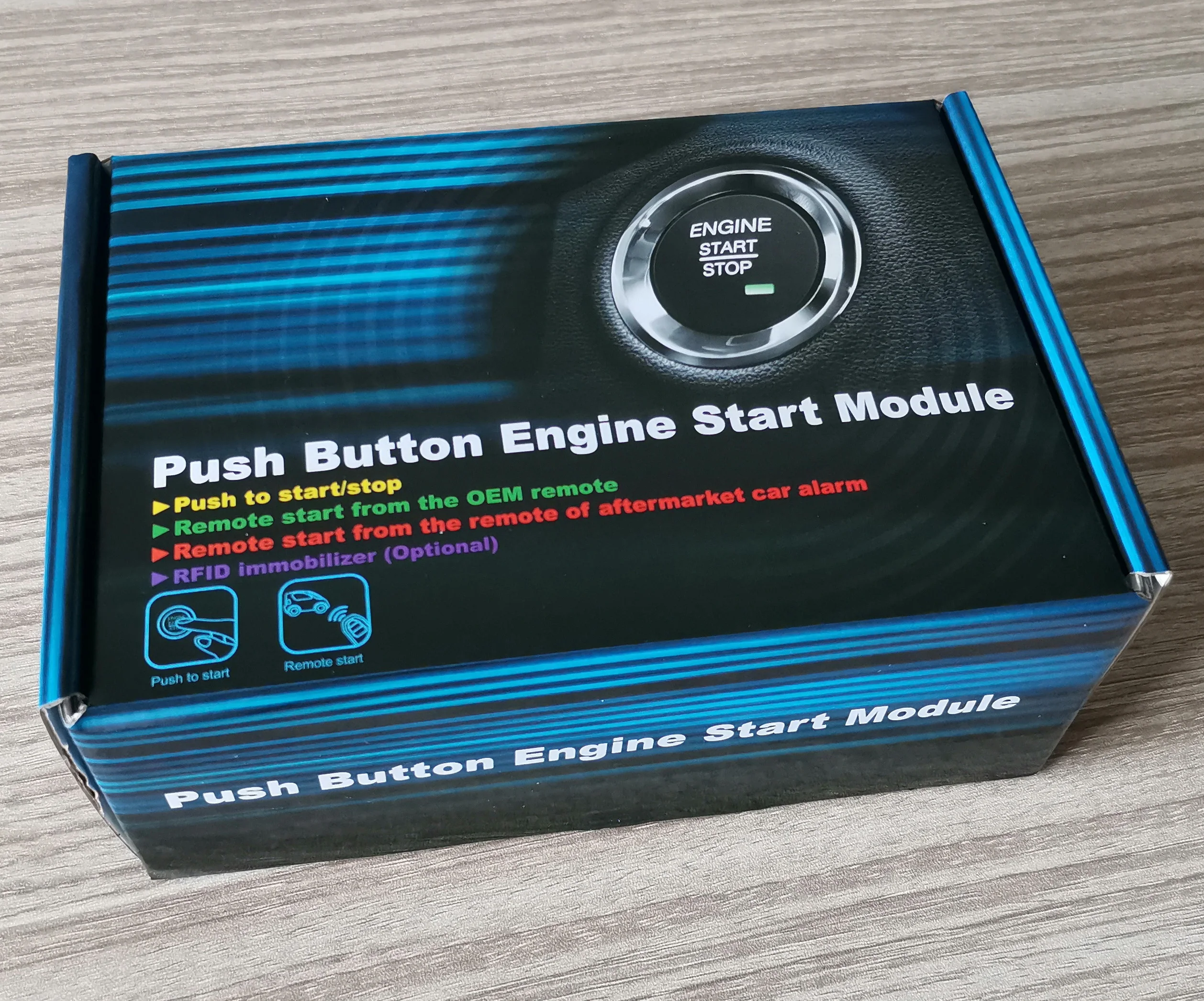 Push Button Engine Start Stop System With Remote Start Via Oem ...