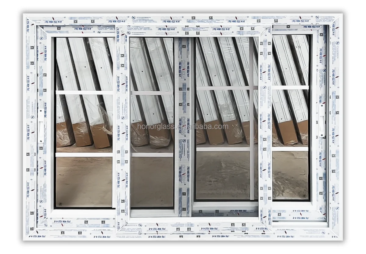 Sliding Pvc windows French Window White Upvc Window Villa Sliding ...