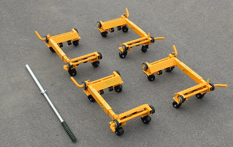 3 Ton Hydraulic Jack Car Wheel Mover Dolly - CE Certified Portable Lift ...