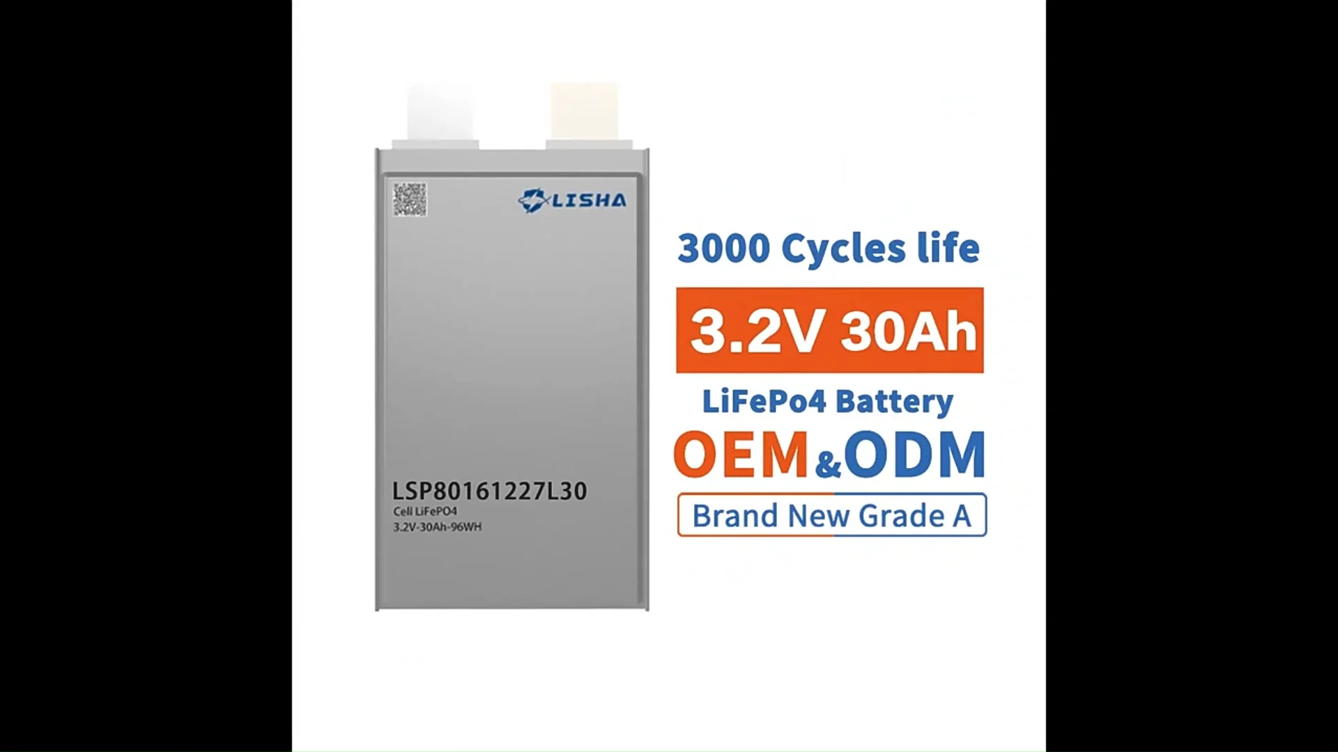 Lisha High Reliability And Safety Lifepo4 Pouch Cell Lifepo4 3.2v 30ah ...
