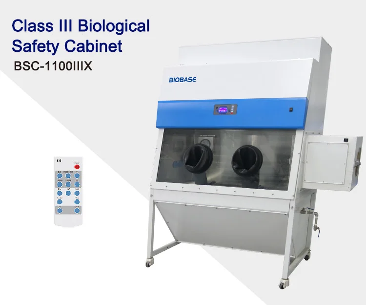Biobase Class Ill Biological Safety Cabinet Bsc-1100iiix With Pass Box ...