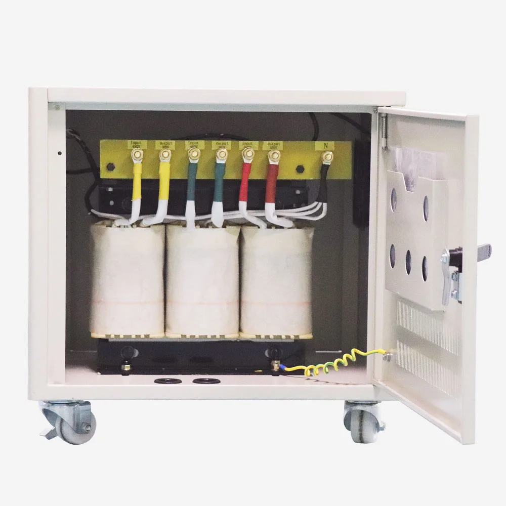 Three Phase 220v 380v Step-up Ac Transformer 60kva 3 Phase Isolation ...