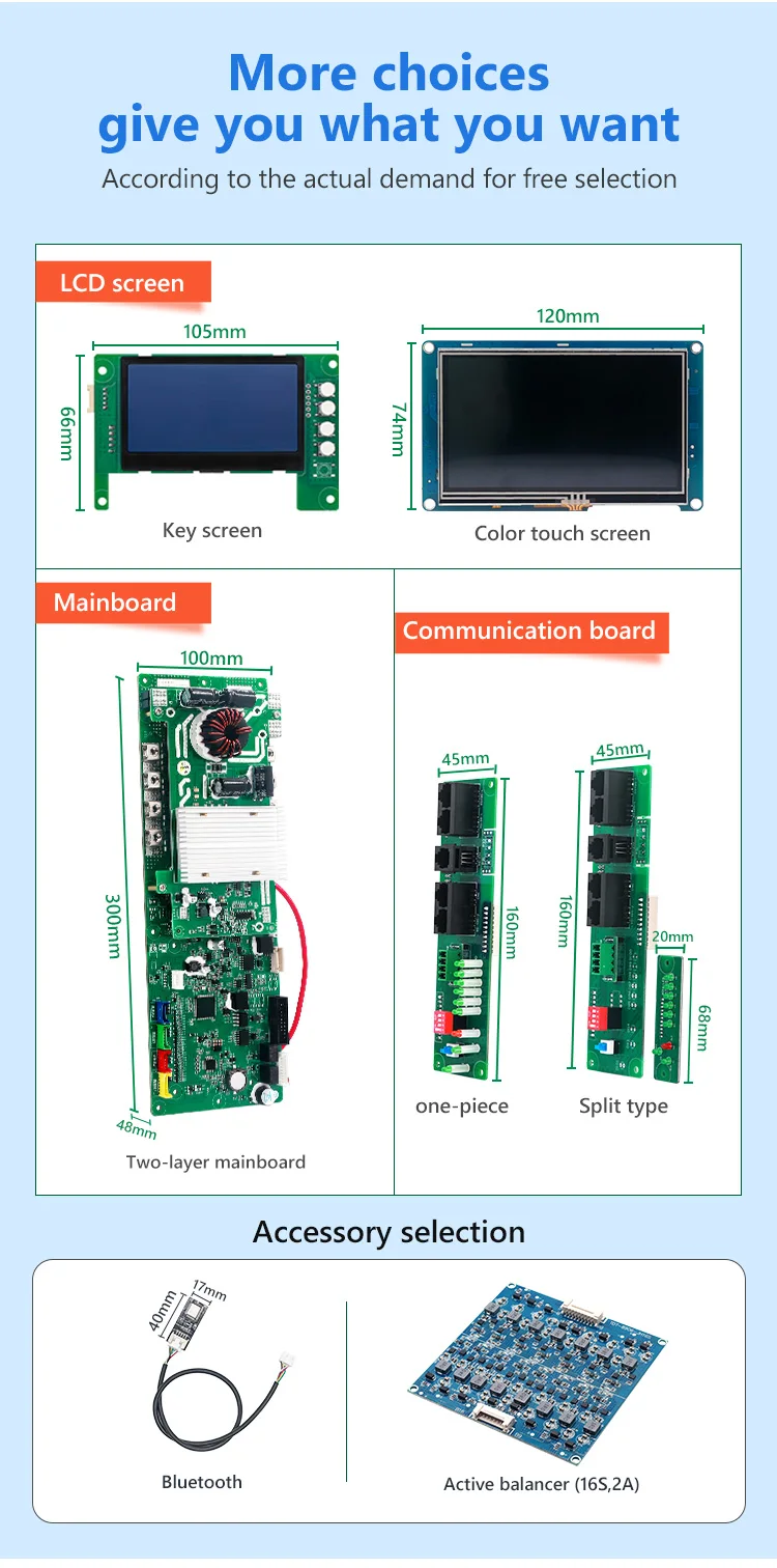 Tdt Smart Bms Can Rs485 Bt 8s Lifepo4 Battery 100a 150a 200a Bms 48v ...