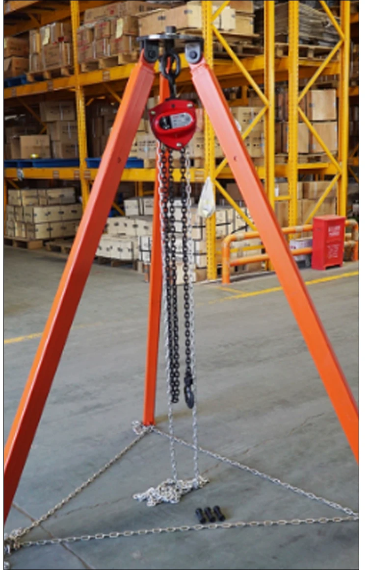 Safety Rescue Lifting Tripod Hoist Bracket Electric Hoist Lifting ...