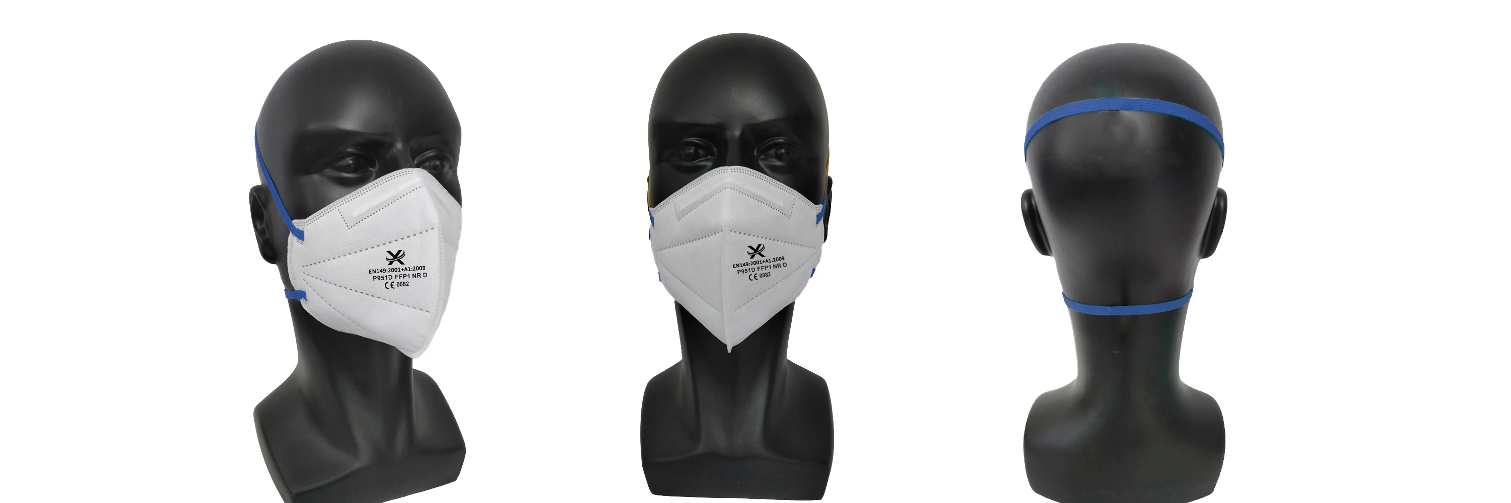 Premium FFP1 Half Face Disposable Respirator Dust Mask with Adjustable ...