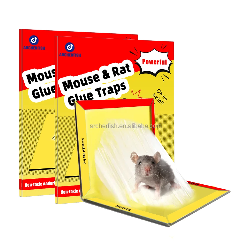 22x34cm Super Strong Sticky Mouse Glue Trap - Buy Rat Mouse Glue Trap ...