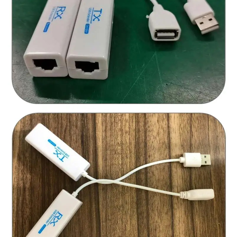 Usb To Rj45 Cat6 Extend Repeater Support Max 200m Distance - Buy Usb To ...