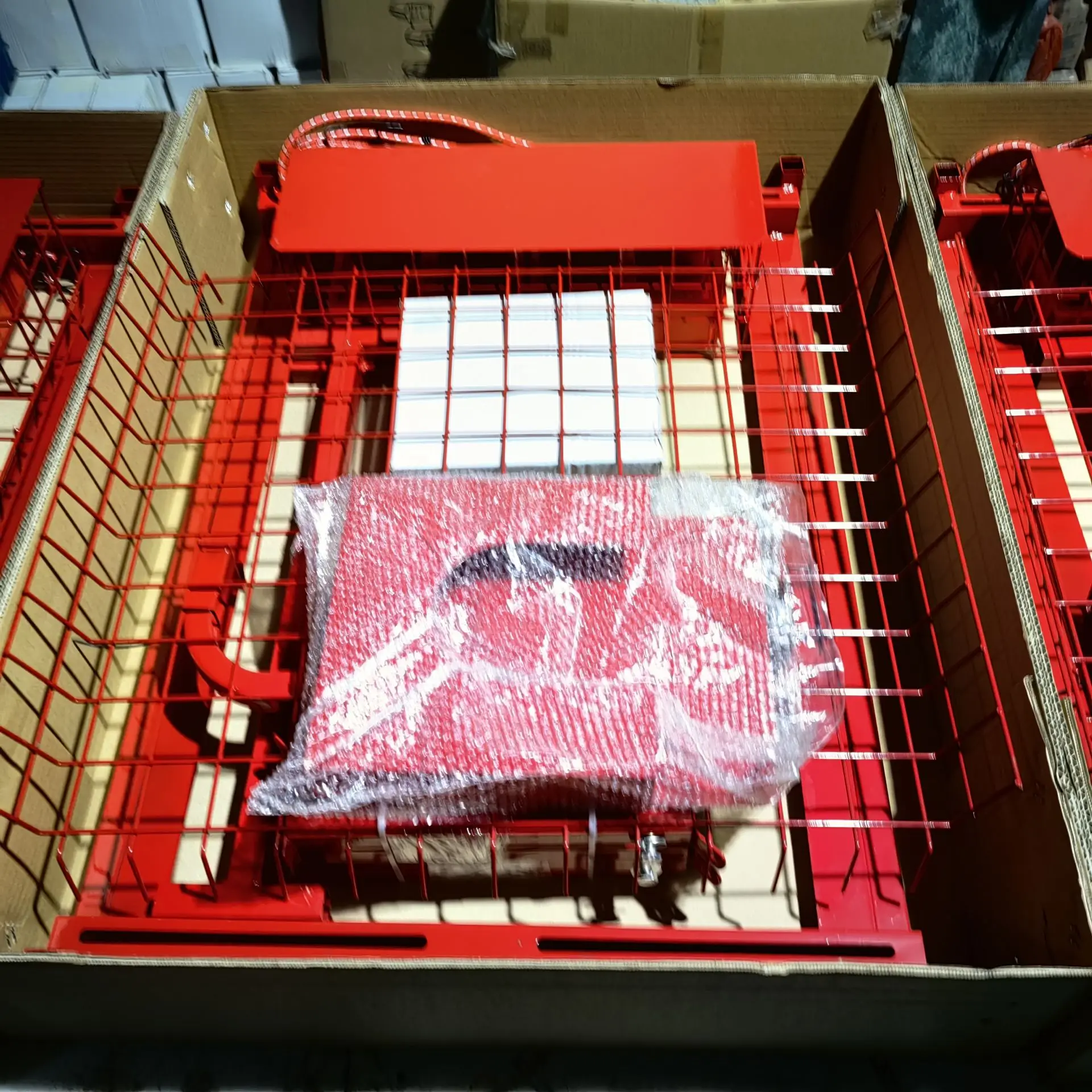 Heavy-duty Workshop Car Parts Trolley - Automotive Parts Cart
