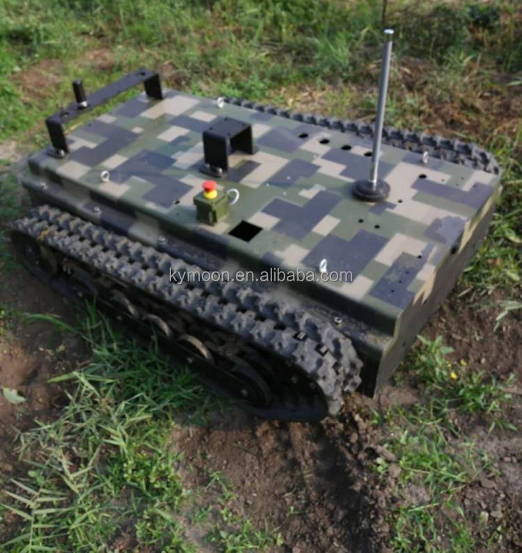 Customized Rubber Tracked Chassis Undercarriage Platform All Terrain ...