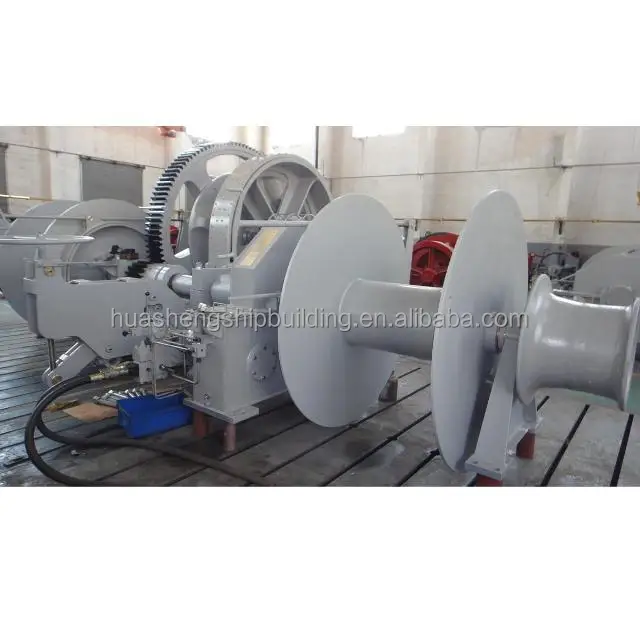 Oem Components Of Marine Windlass Including Frame Cable Lifter Brake ...