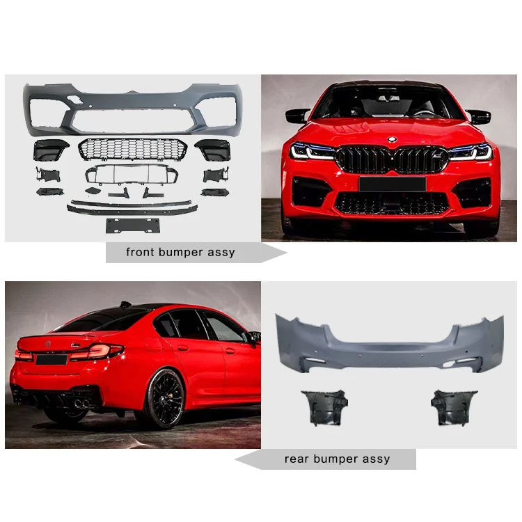 Auto Parts Body Kit For Bmw 5 Series 2021 G30/38 Modified To 2021 M5 ...