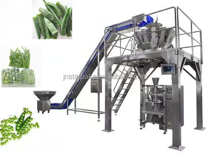2025 Year Whole Vegetables Mushroom Okra Beans Pea Blast Freezing ...