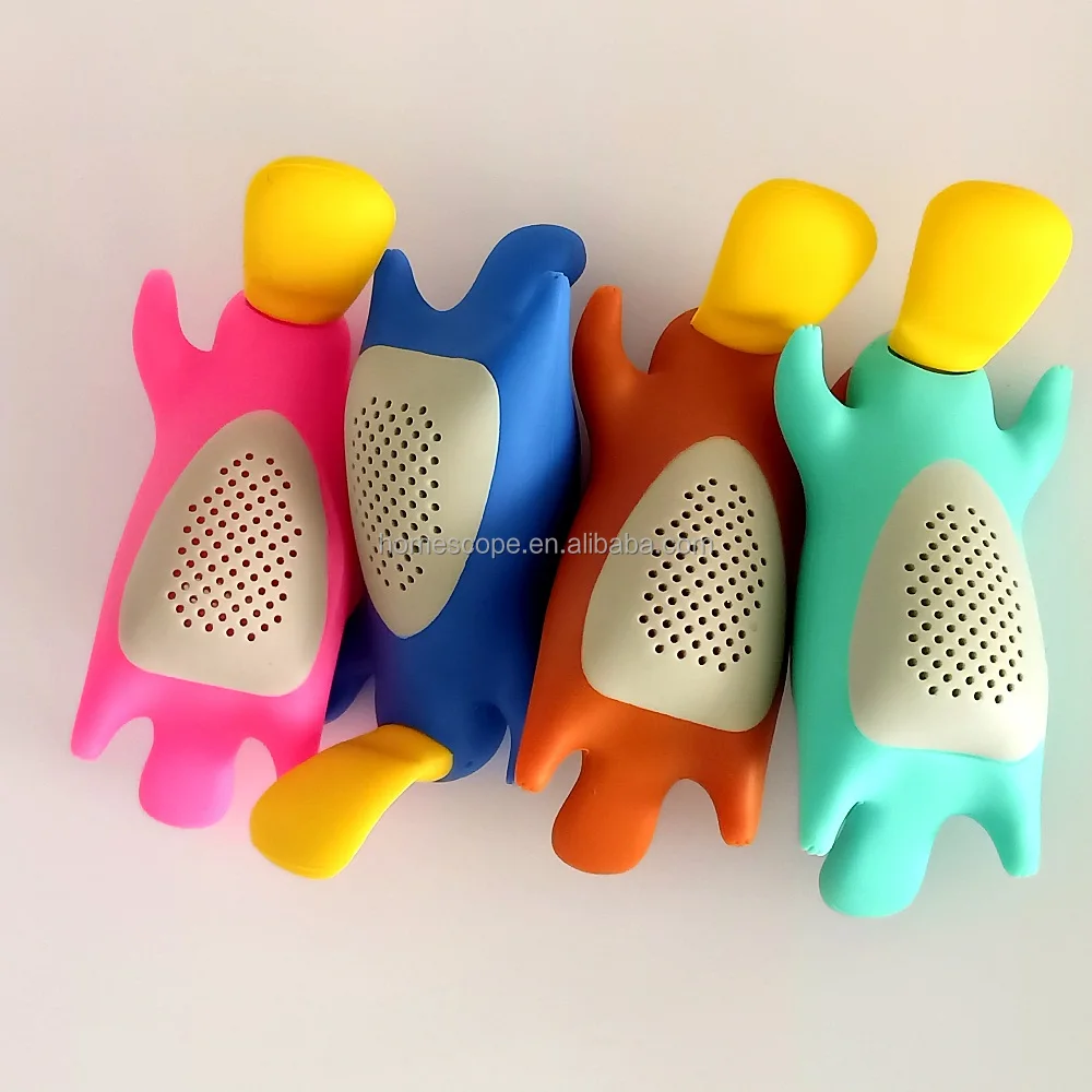 Cute Platypus Silicone Tea Filter Strainer Small Gift Plastic Loose ...