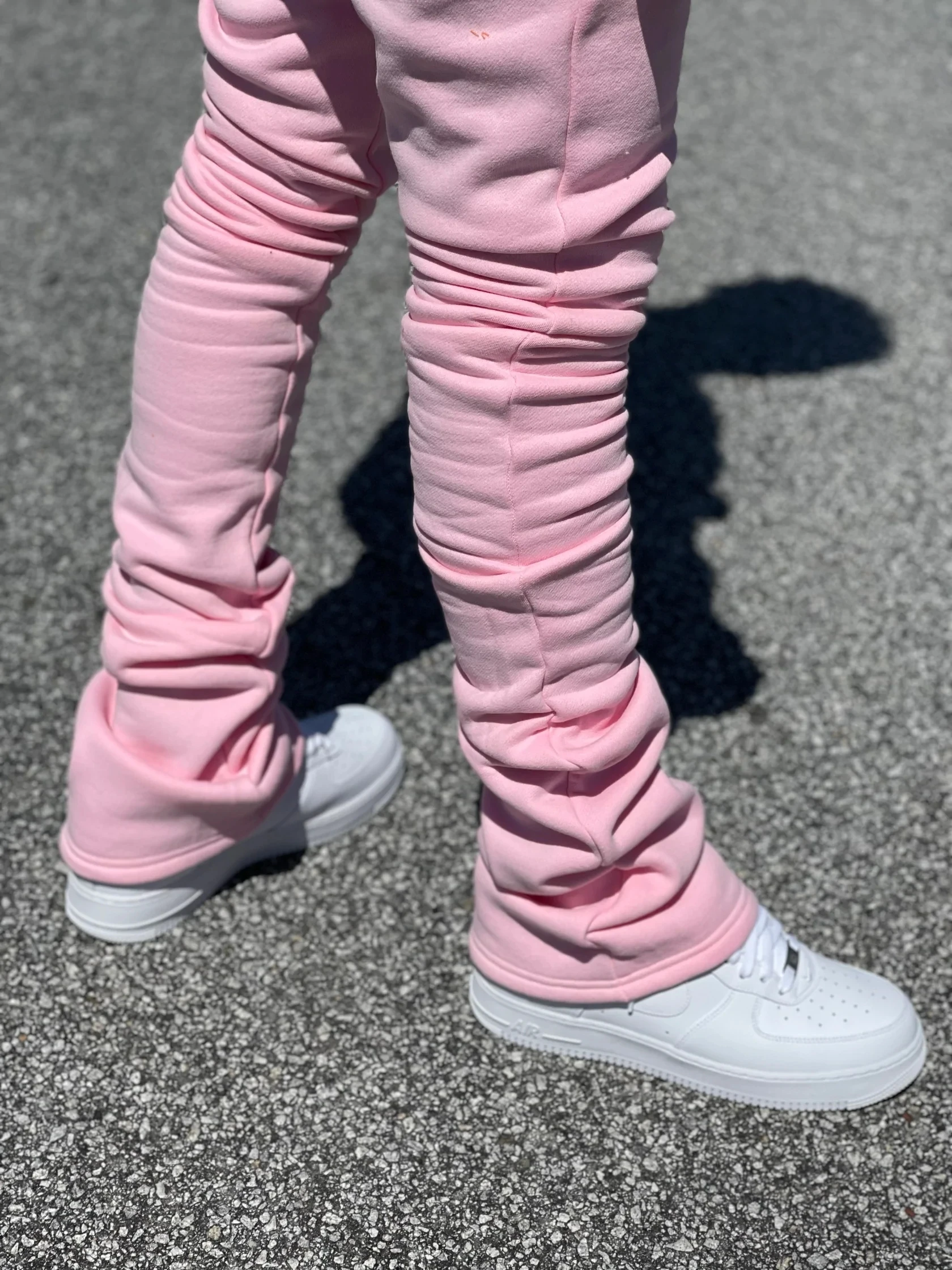 KY New Design Embroidery Custom Hoodies & Stacked Joggers