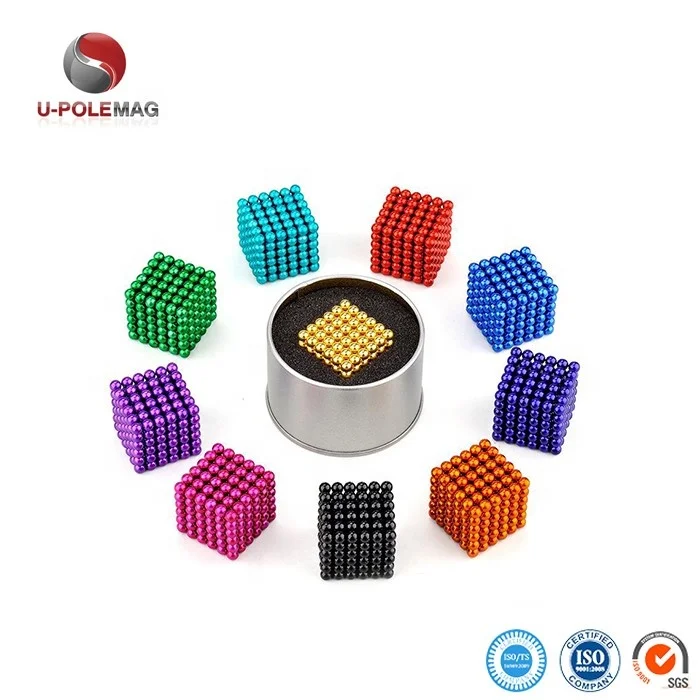 Customizable Colorful Neodymium Magnetic Balls - U-polemag