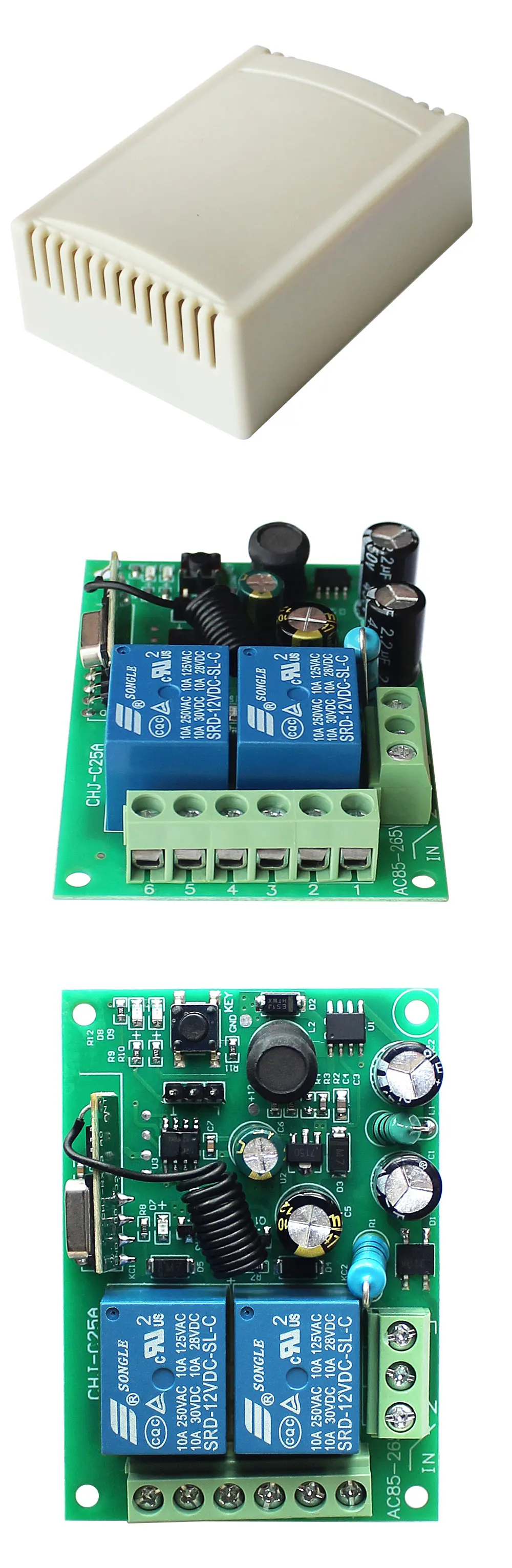 433M Wireless Remote Control Switch for LED Lamps & Garage Door