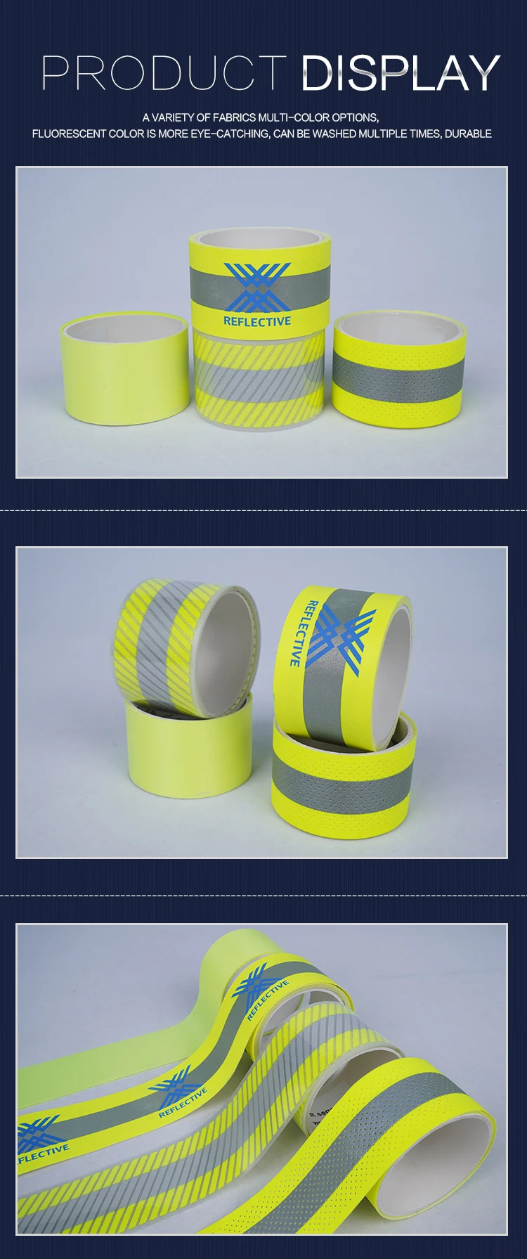 LX EN 20471 Hi Vis Reflective Tape Reflective Material Tape Safety ...