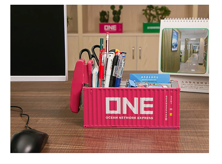 Customized Business Gifts - Durable Container Pen Box Holder