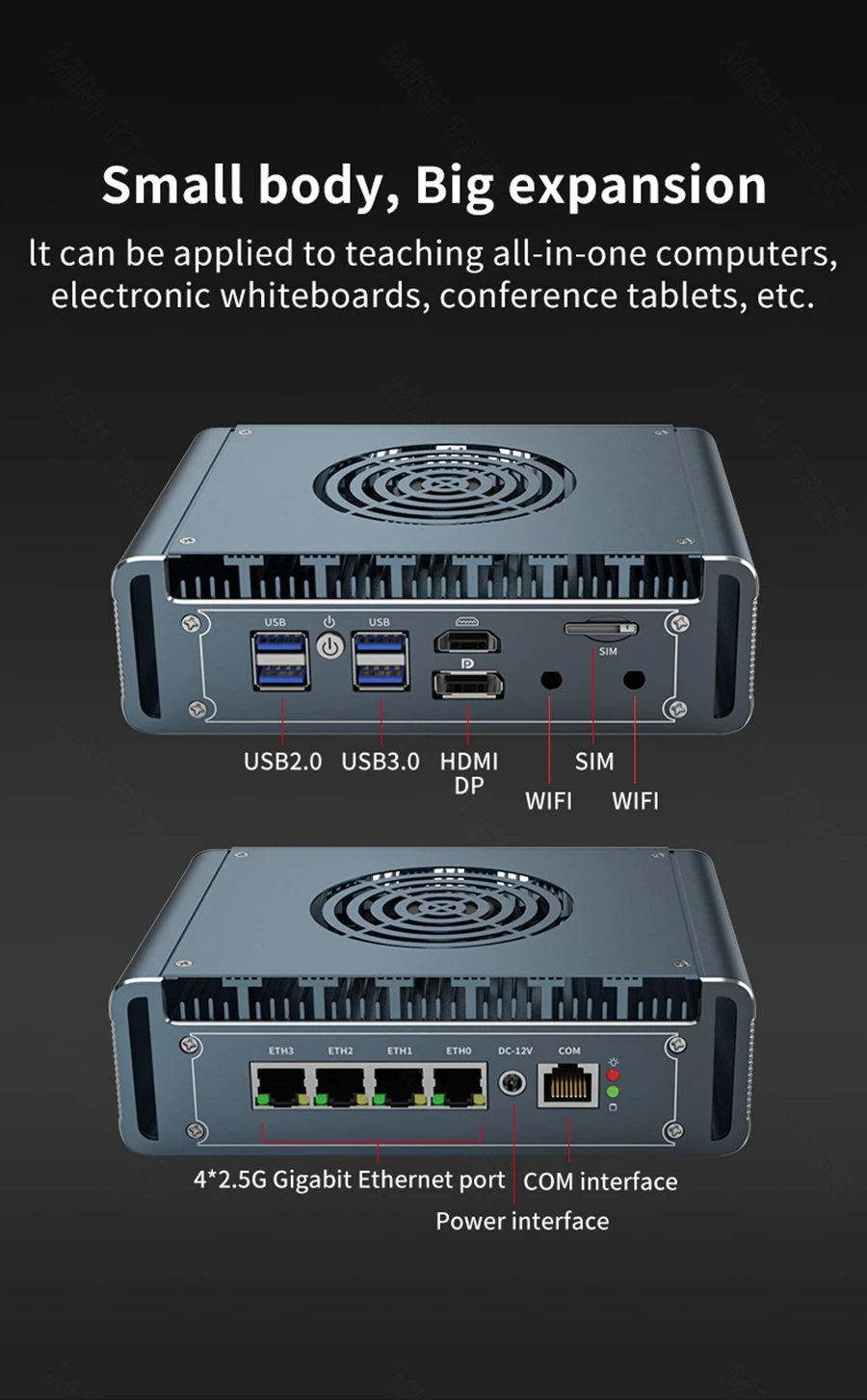 Mini PC Firewall Router - 12th Gen Intel N100 with Pfsense