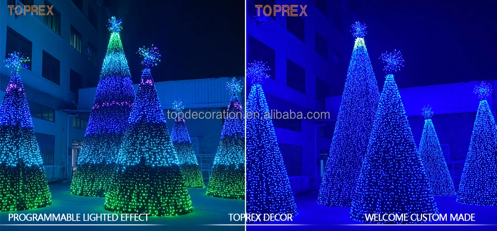 Animated LED Programmable Christmas Lights - Toprex Decor