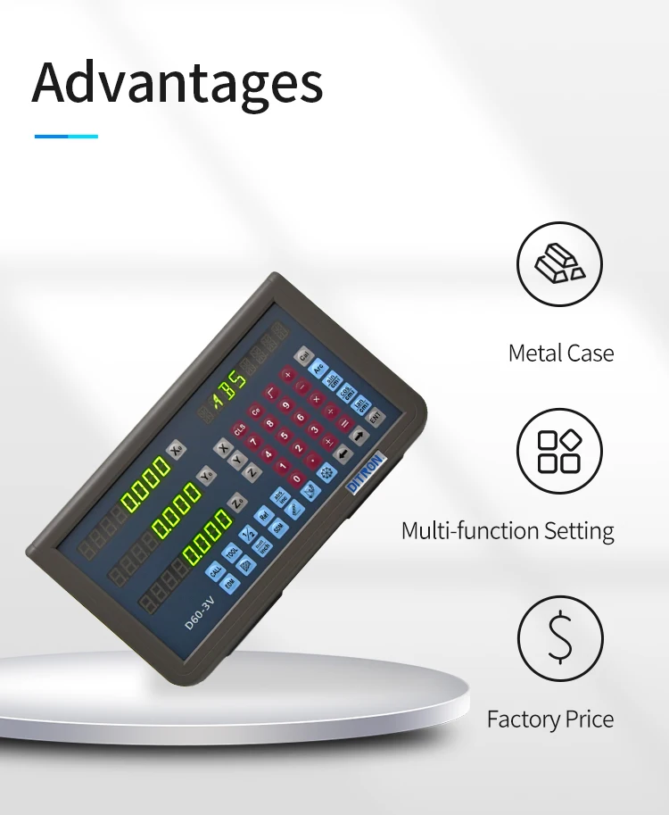 DITRON Linear Scale Encoder for Precision Lathe/milling
