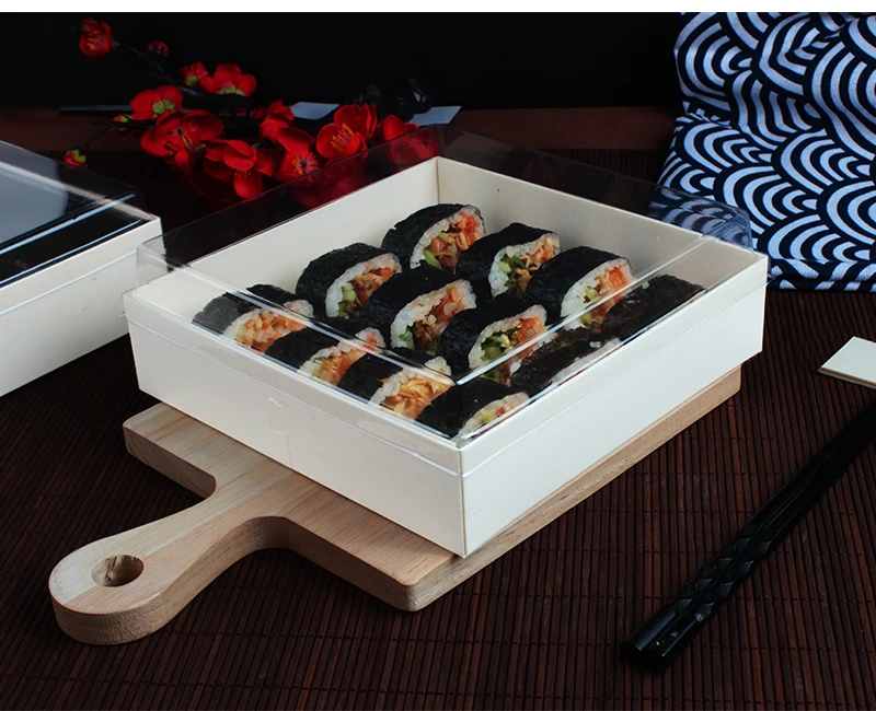 Biodegradable Wooden Takeaway Boxes - Sustainable & Versatile