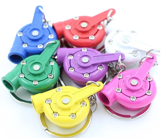 Spinning Turbo Keychain - Auto Parts Keychains | Personalized Car Keychains