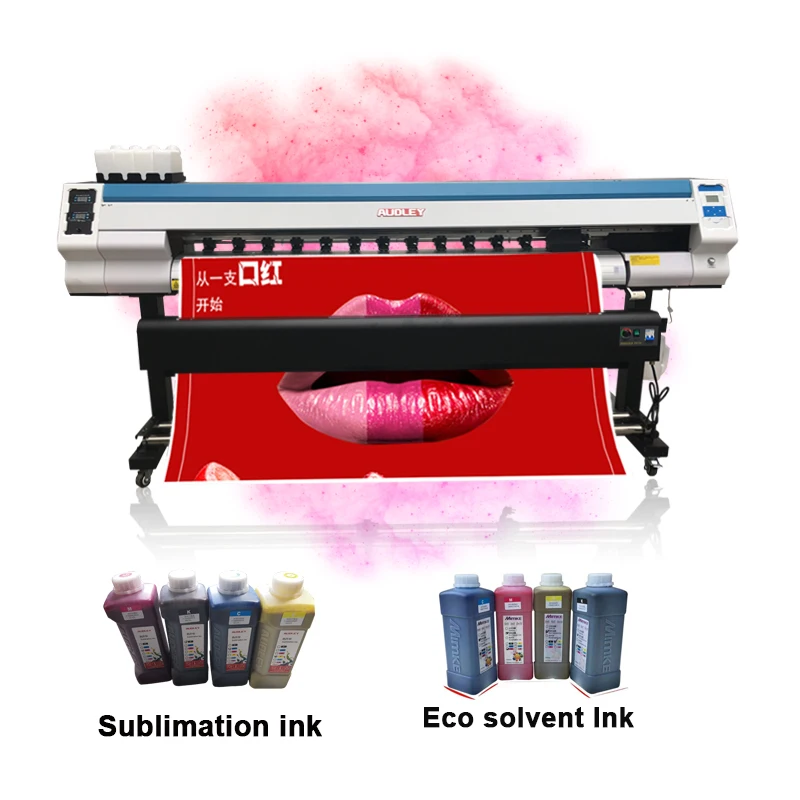 L1800 Audley Vinyl Printer Eco Solvent Printer Xp600 I3200 Head Plotter ...