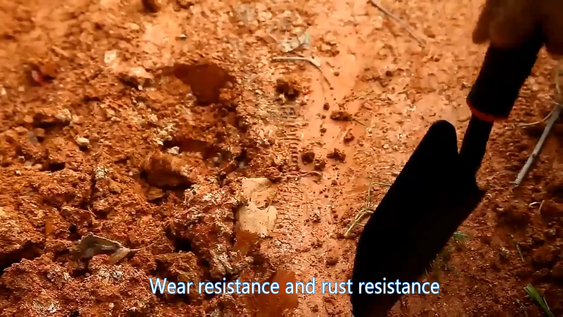 Garden Tool Black Wood Handle Plastic Sprayed Dual Purpose Hoe Four ...