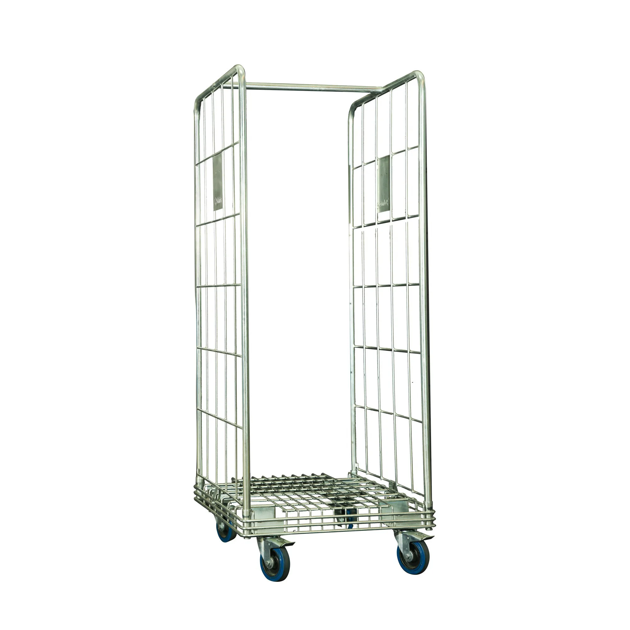 Foldable Roll Cage Trolley Supermarket Roll cages Folding Container ...