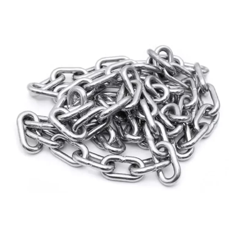 English Standard Electro Galvanized Mild Steel Chains