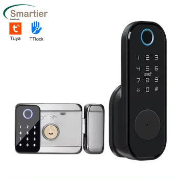 Smartier Biometric Both Sides Double Fingerprint Cerraduras Electronic ...