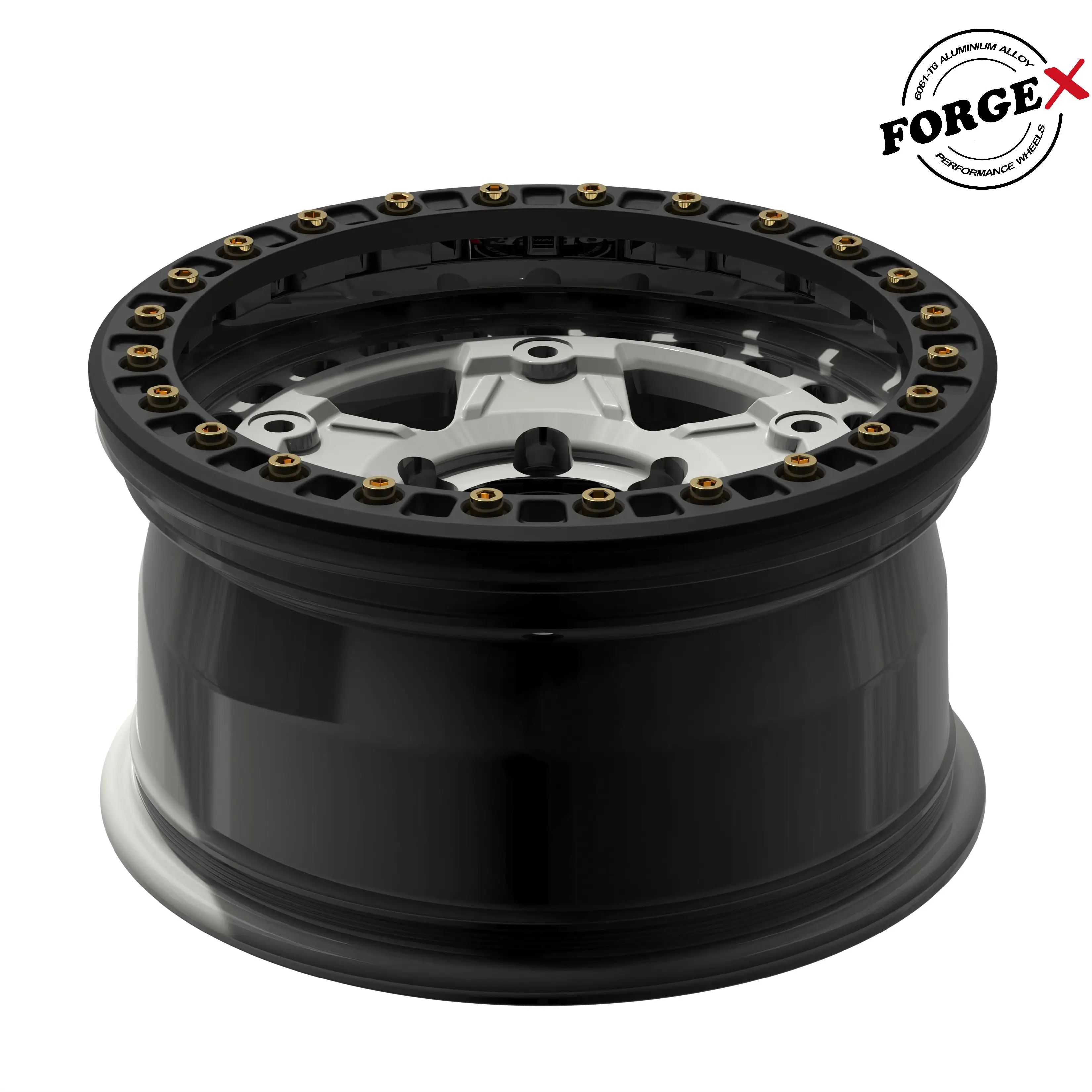 Customizable Forged Beadlock Off-Road Wheels for Jeep Wrangler - 5x130 ...
