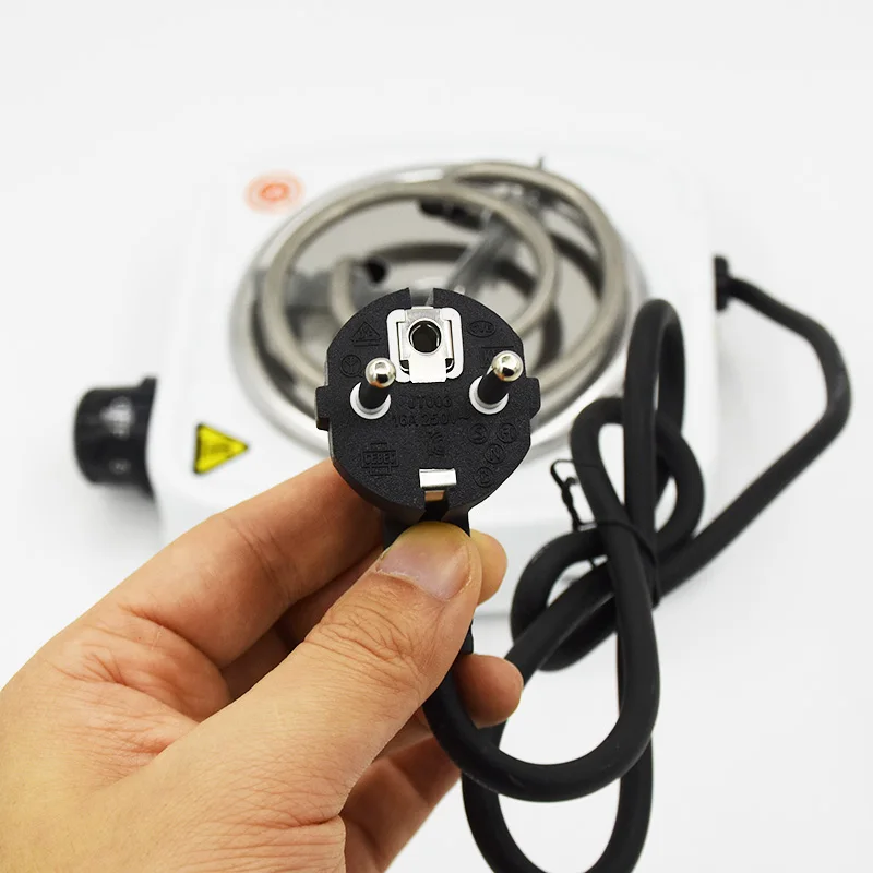 220V 1500W Electric Stove Hot Plate Iron Burner Home Kitchen Cooker ...