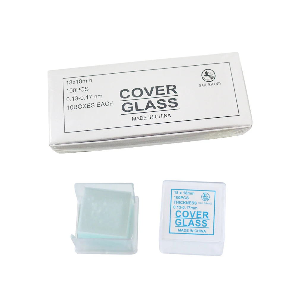 Laboratory Microbiology - Disposable Microscope Cover Glass