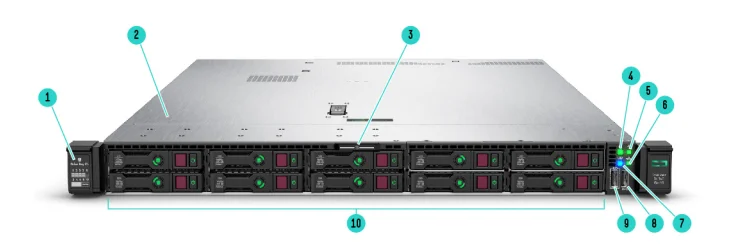 Hpe Proliant Dl360 Gen10 Server With 8sff Intel Xeon Gold 5218r P408i ...