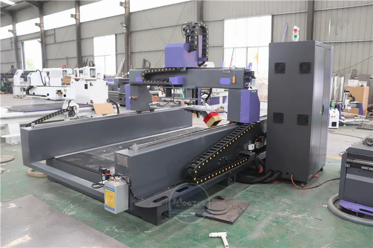 4 Axis Full Cast Iron Cnc Engraving Machine 1325 Wood Router Metal ...