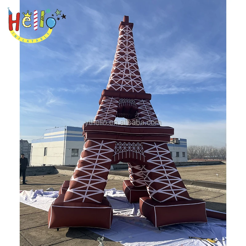 Custom Inflatable Building Model Outdoor Decoration Inflatable Eiffel ...