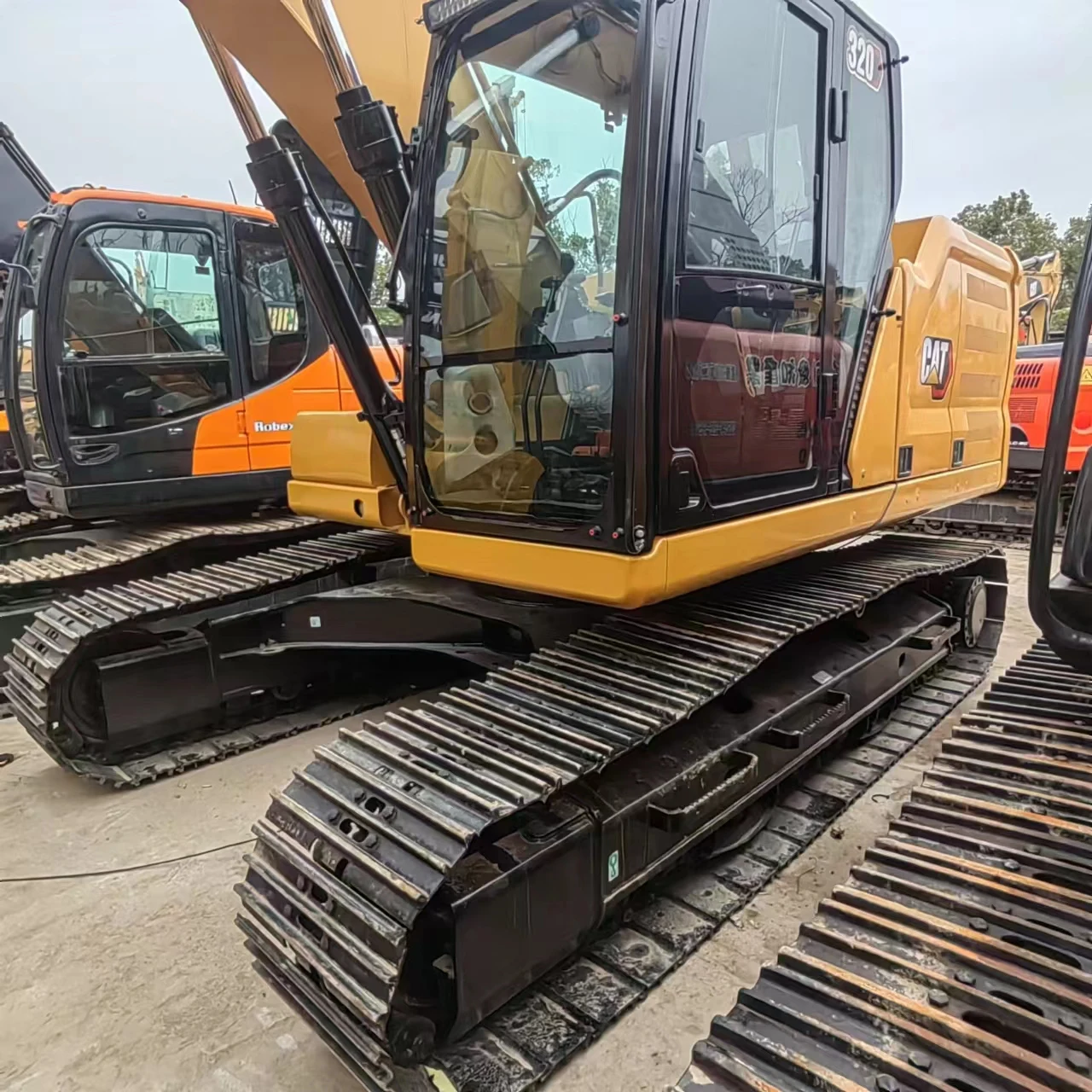 Original Paint Good Performance Crawler Excavator Used Caterpillar Cat ...