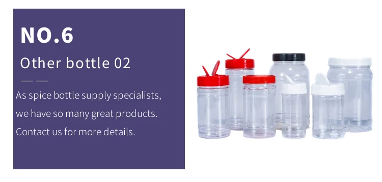 Bulk Round Square Plastic Spice Packaging Container 1oz 2oz 3oz 4oz 5oz ...