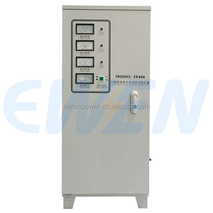 Three Phase Avr 15kva Auto High Precision Voltage Regulators ...