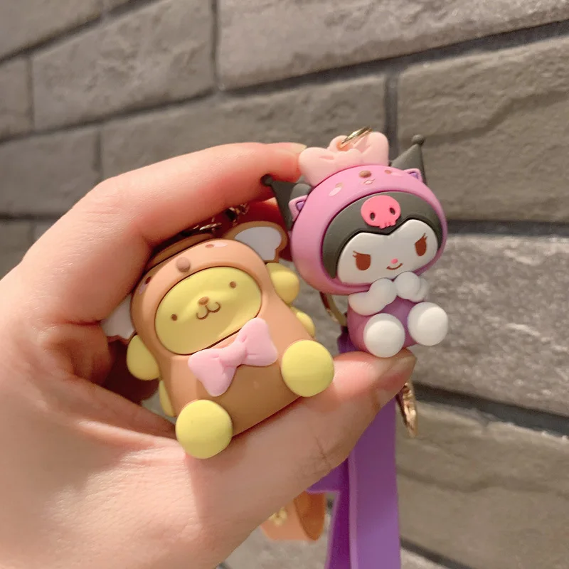 Wholesale Cute Kawaii Mymelody Kuromi Cinnamoroll Pompom Purin Charm ...