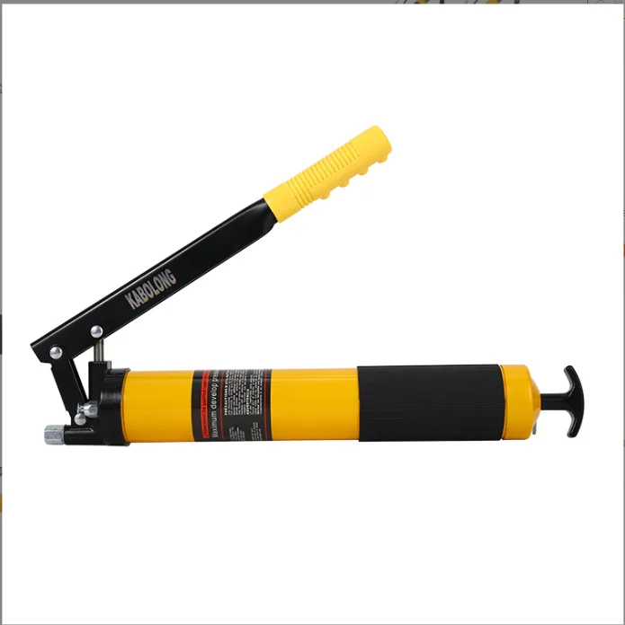 Durable Hand Grease Gun - 600cc Zinc Alloy Manual Pump, 2500-7000 PSI ...